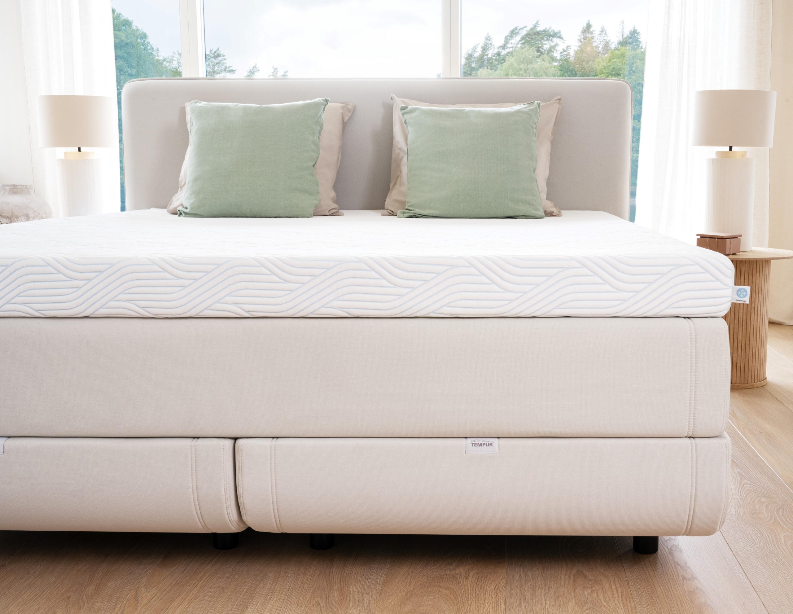 Tempur North Kontinentalsäng 180x200 inkl. bäddmadrass Pro Plus 8cm ...